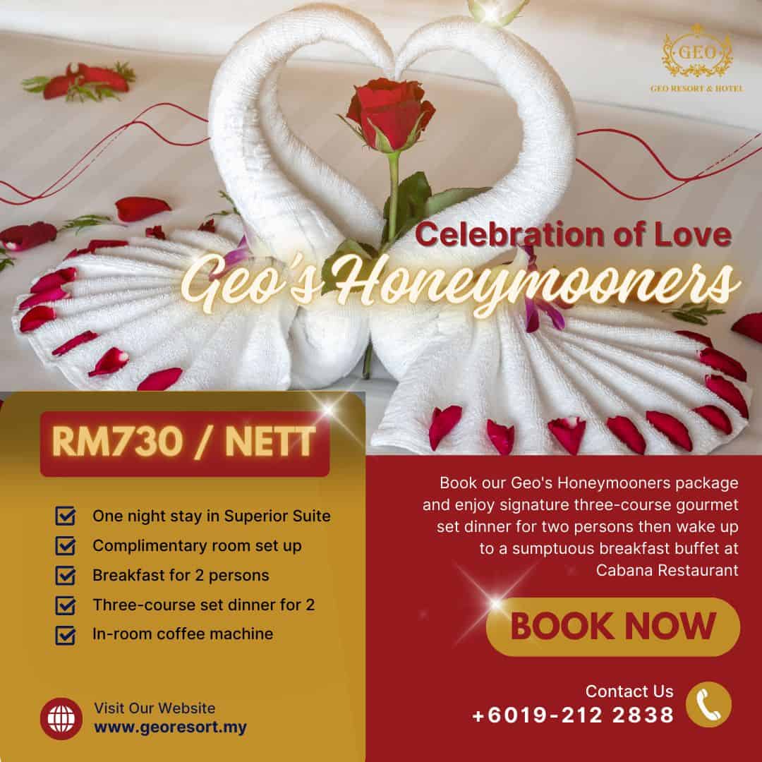 HONEYMOON PACKAGE - GEO Resort & Hotel
